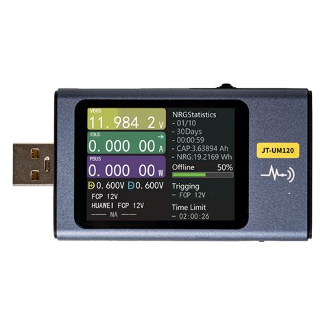 Usb Multimeter Usb Port Voltage Current And Power Meter Joy It Um120 Botland Robotic Shop