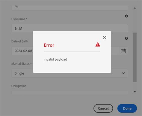 Solved Issue With Date Field Format Adobe Experience League Community 575526