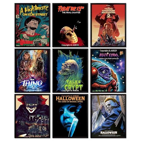 Classic Horror Movie Posters Wallpaper