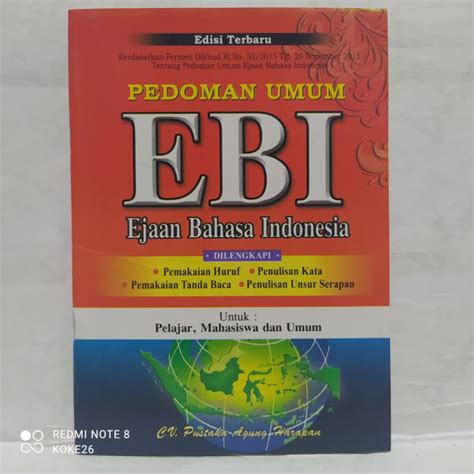 General Guidelines Book Ebi Indonesian Spelling Pah Shopee Malaysia
