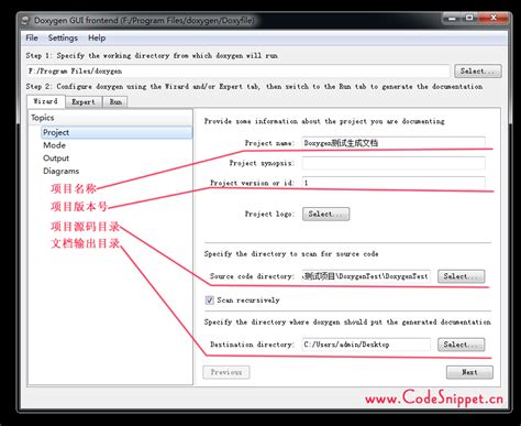 doxygen windows 配置说明 doxygen windows配置 csdn博客