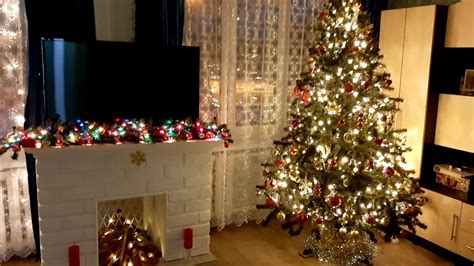 УКРАШАЕМ ДОМ В ДЕРЕВНЕ К НОВОМУ ГОДУ ЁЛКА КАМИН НОВОСТИ О РЕМОНТЕ Youtube