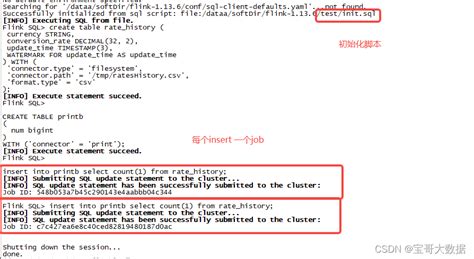 Flinksql Sql Client及源码解析 Flink 1136如何代码实现sql Client M F 这样的命令