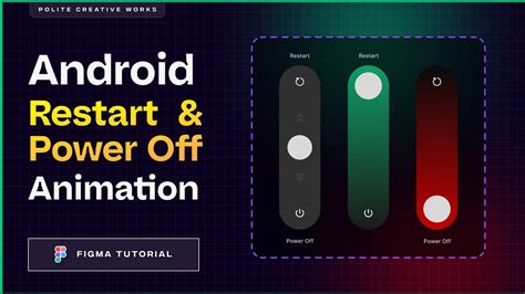 Design Tutorial Creating Android Restart And Power Off Animation In