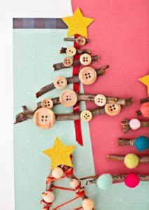 DIY Twig Christmas Tree Nature Christmas Craft