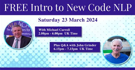 Free Introduction To New Code Nlp