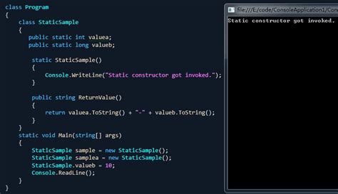 C 静态类和静态构造函数 Lilideng 博客园