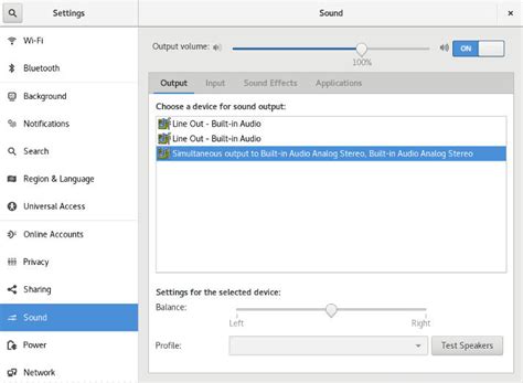 how to play sound through two or more output devices in linux make