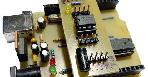 Diy Electronics Attiny Programmer Προγραμματιστής για το Attiny μέσω Arduino Uno