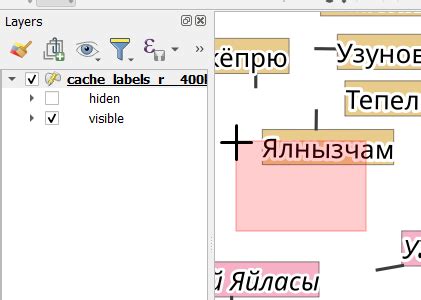 Qgis PyQGIS How To Not Select Objects That Are Hidden By A Layer Style Geographic