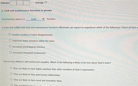 Answered Attempts Average 3 5 Task And Maintenance Functions In Kunduz