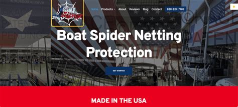 Click4corp Web Design Company Boat Spidernetting