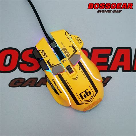 Chuột Gaming ROBOT G LED RGB DPI Có phần mềm Macro BOSSGEAR