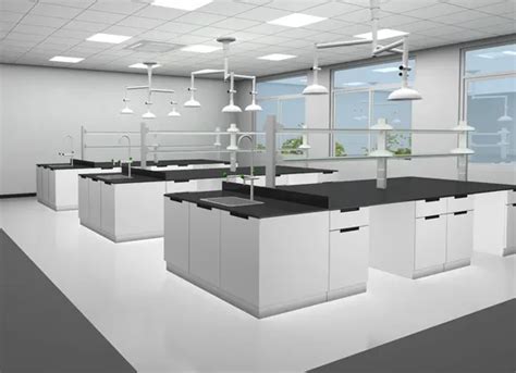 Phenolic Resin Epoxy Resin Ceramic Optional Hospital Lab Table Laboratory Workbench