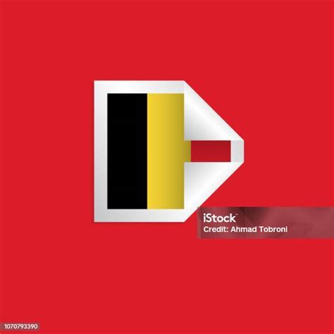 벨기에 라벨 플래그 벡터 템플릿 디자인 일러스트 레이 션 0명에 대한 스톡 벡터 아트 및 기타 이미지 0명 고급 기 Istock