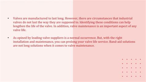 Ppt Predictive Maintenance To Extend Valves Lifespan Powerpoint