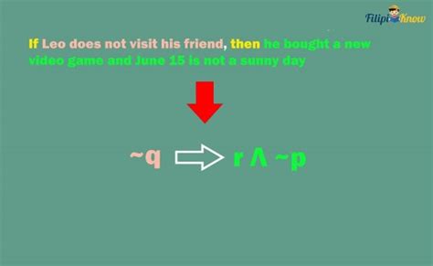 Propositional Logic Examples With Answers Filipiknow