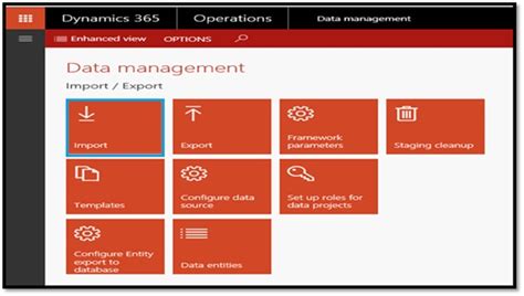 data import using data entities in d365 d365 fando solutions