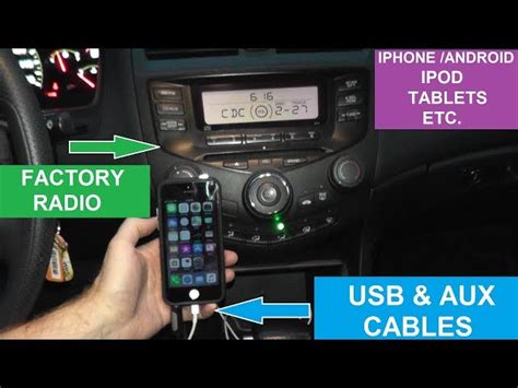 Car Stereo Auxiliary Adapter For Stock