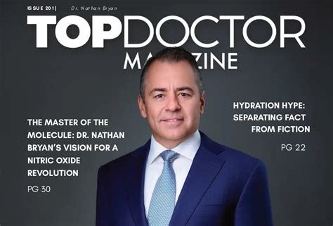 Dr Nathan Bryan Featured In Top Doctor Magazine