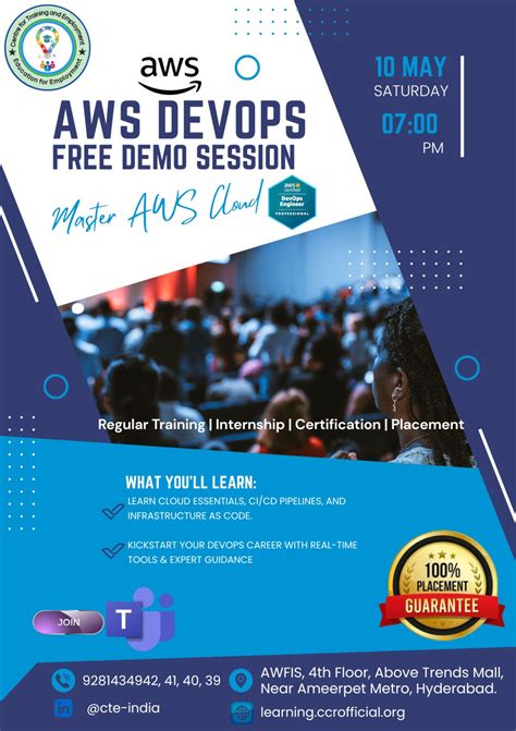 ☁️ Aws Cloud Devops Free Demo Today 10052025 Saturday 7 Pm