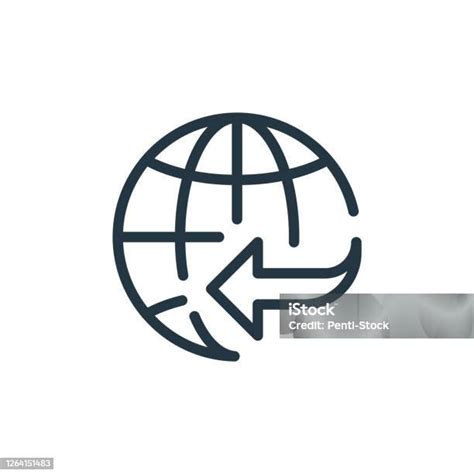 흰색 배경에서 격리된 데이터 전송 벡터 아이콘입니다 웹 사이트 디자인 및 모바일 앱 개발을 위한 개요 씬 라인 데이터 전송 아이콘 씬 선 데이터 전송 개요 아이콘 벡터