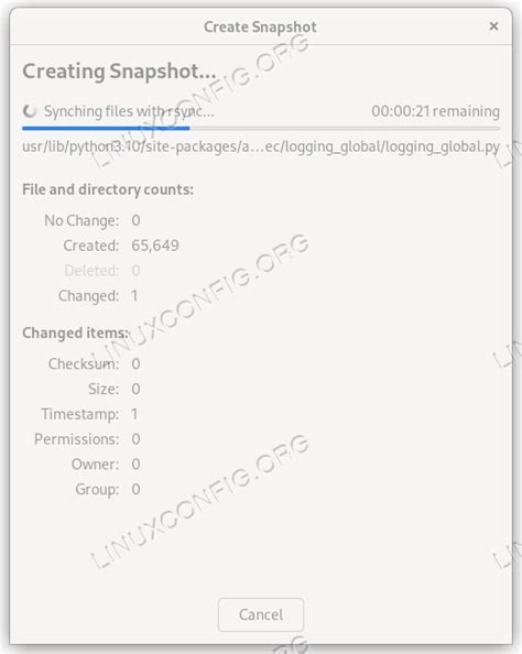 How To Create Incremental System Backups With Timeshift On Linux