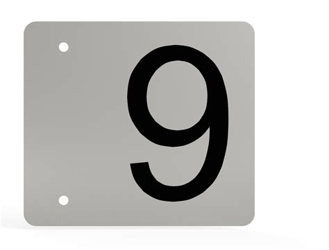 Double Sided 6 Numeral Sign Uprr Std Dwg 0502 Aldon®