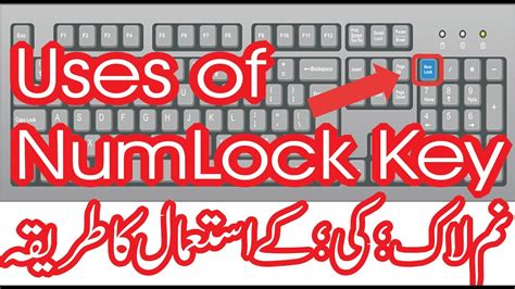 How To Use Numlock Key In Computer Keyboard Nasira Computer Academy Youtube