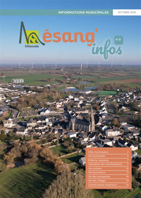 Ville De Mésanger 44 Site Officiel De La Commune