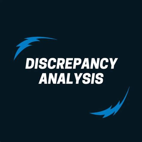 What Is Discrepancy Analysis