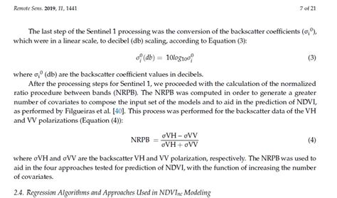 Remote Sensing How To Analyze Vegetation Index Using Sentinel 1 Sar Imagery Geographic