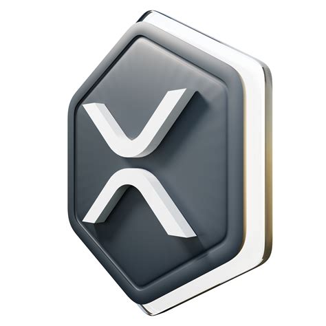 Xrp Badge Crypto 3d Rendering 11307292 Png
