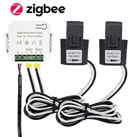 China Tuya Zigbee Two Phase Power Meter Pc 311 Z Ty 80a 120a 200a 500a 750a Factory And