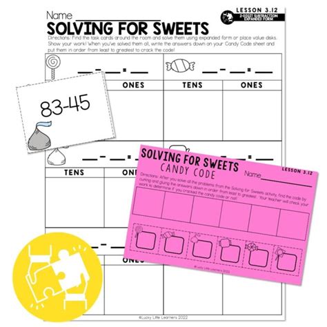 Lucky To Learn Math 2 Digit Subtraction With Expanded Form Lesson 312 Collaboration