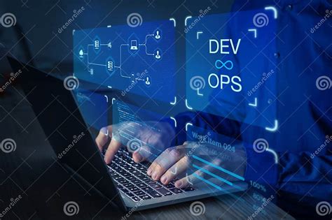 Devops Software Development And It Operations Engineer Working In Agile Methodology Environment