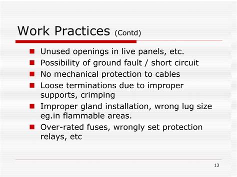 Electrical Safety For Education Ppt Pdf