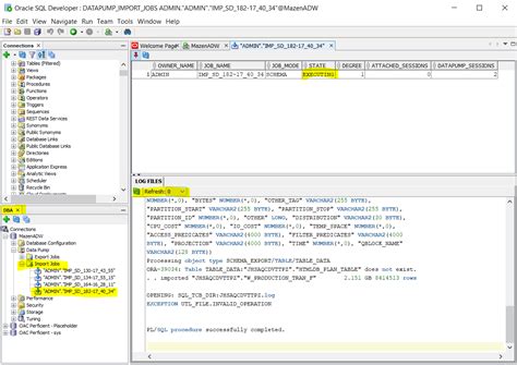 How To Import Oracle Db Dumps Into Adw Using Sql Developer