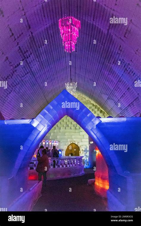 Aurora Ice Museum At Chena Hot Springs Resort In Fairbanks Alaska