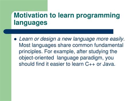 Ppt Mt311 Java Programming And Programming Languages Powerpoint Presentation Id7029961