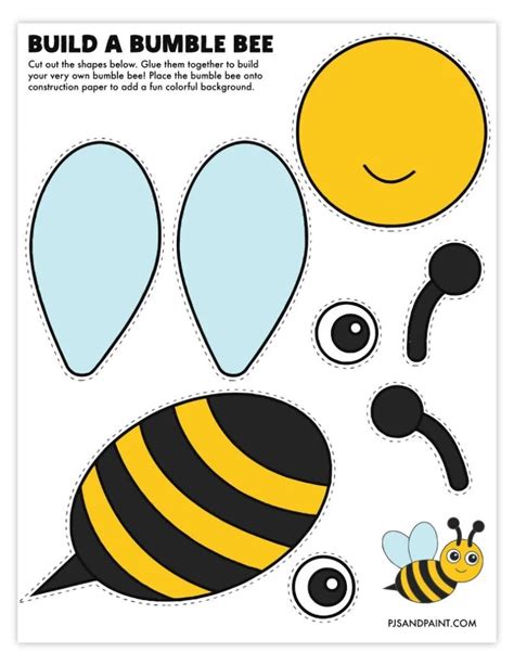 Free Printable Bumble Bee Template Free Printable Us