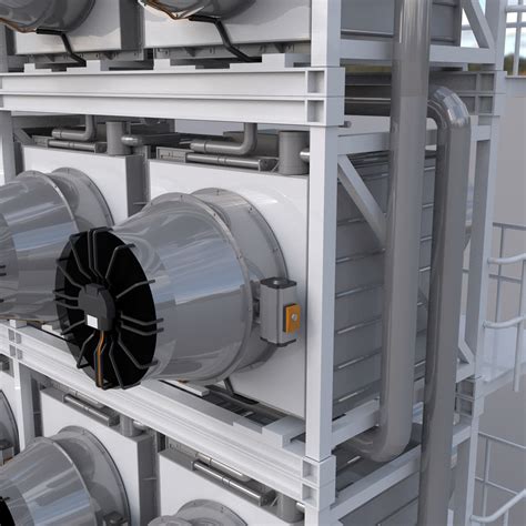 Direct Air Capture System Model Turbosquid 1733878