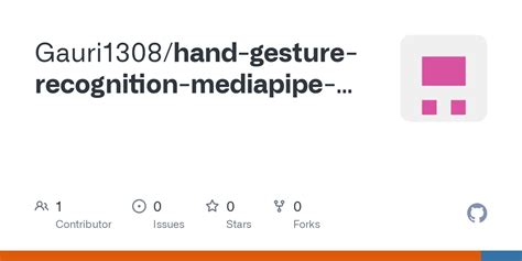 Github Gauri1308hand Gesture Recognition Mediapipe Main