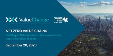 Net Zero Value Chains Enabling Collaboration To Unlock Value Chain
