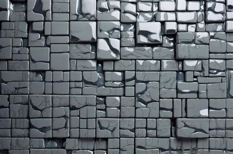 A Collection Of Square Blocks With One That Says Rectangle Premium AI Generated Image