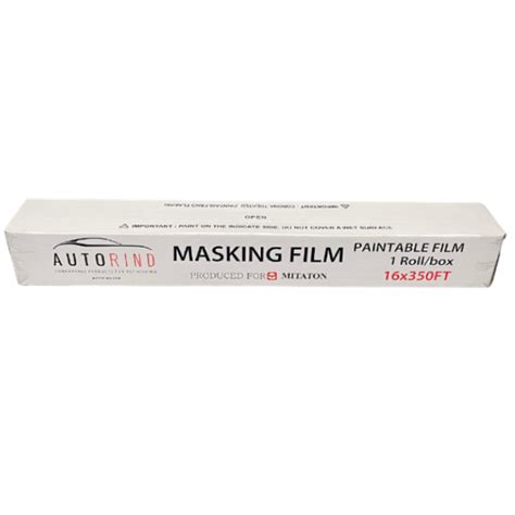 Quick And Easy Application With Autorind Plastic Sheeting