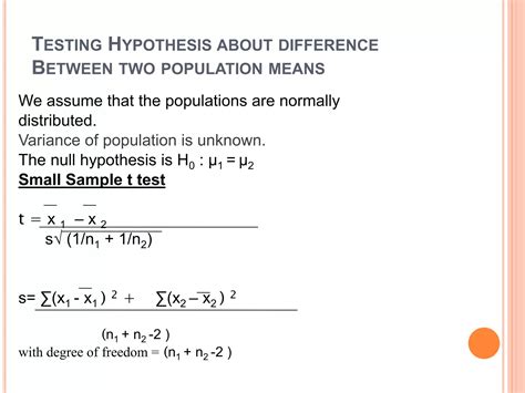 Hypothesis Testing Examples On Z Test Pptx
