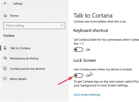 How To Disable Cortana On Lock Screen In Windows 10 Make Tech Easier