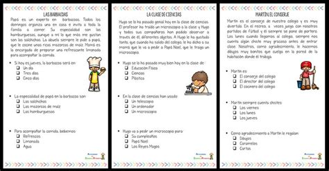 Nueva Entrega De Lecturas Cortas Con Preguntas Lecciones De Lectura Lectura Corta Lectura De