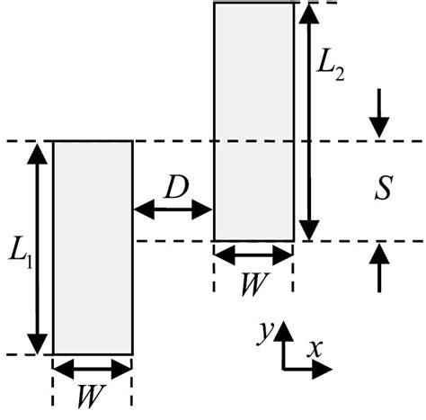 Schematic Structure Of A Unit Cell Of Metamaterial A Similar Structure Download Scientific